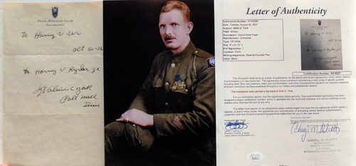 Alvin C. York World War I Medal of Honor Recipient Hero in France ...