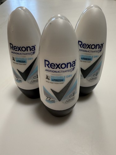 Set of (3) Rexona Motion Activated Invisible Dry + Fresh | eBay