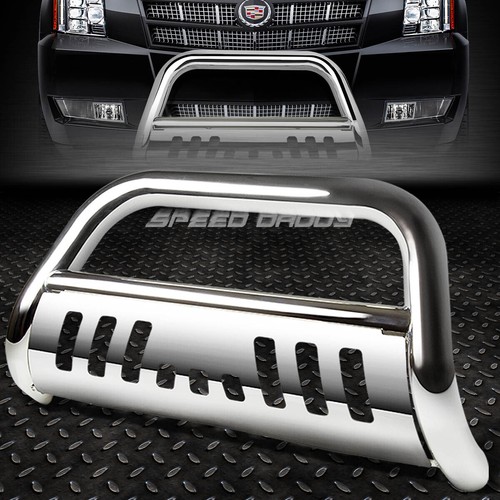 FOR 07-14 CHEVY SUBURBAN/TAHOE/ESCALADE CHROME BULL BAR PUSH BUMPER ...