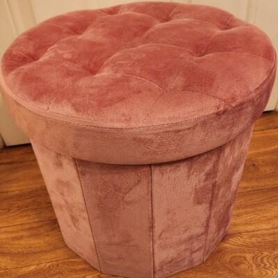 Velour Ottomans & Footstools for sale | eBay UK