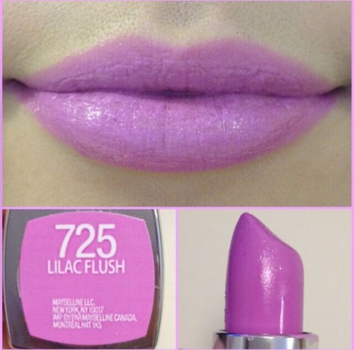 Maybelline Colorsensational Lipstick #725 Lilac Flush RARE Discontinued ...