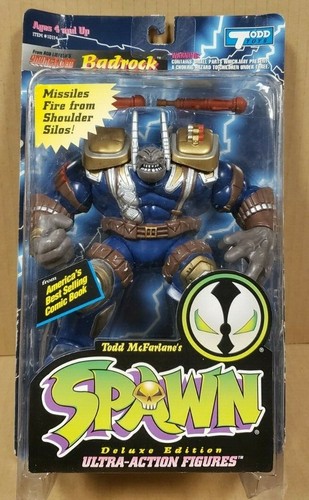 SPAWN BADROCK DELUXE EDITION ULTRA ACTION FIGURE TODD McFARLANE TOYS ...