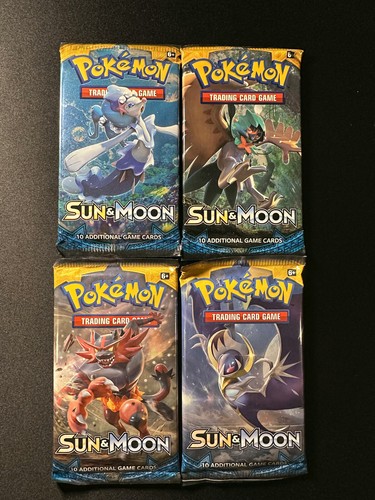 1x Factory Sealed Sun and Moon (Base Set) Booster Pack | eBay