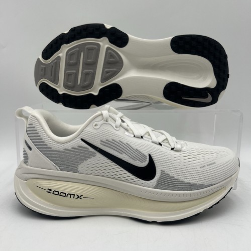Womens Size 8 Nike Vomero 18 Coconut Milk Black Running Shoes HM6804 ...