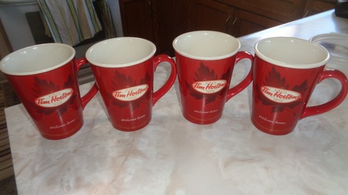 Tim Hortons #011 Mugs - 4 Mugs - Very Good | eBay