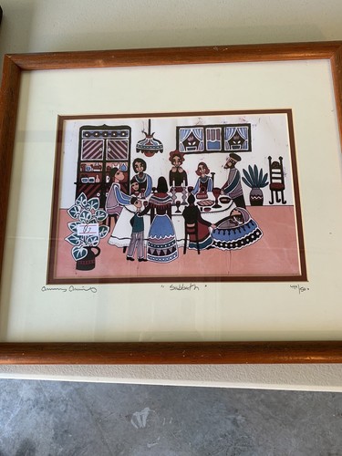 AMOS AMIT BATIK SIGNED PRINT | eBay