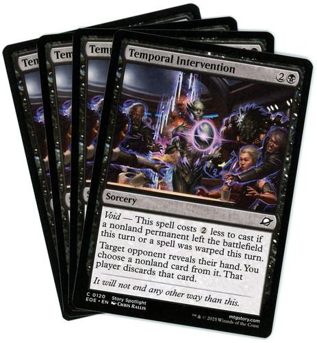 x4 Temporal Intervention - 0120 - Edge of Eternities - MTG - NM Ships Now | eBay