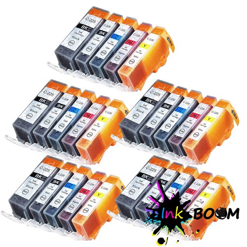 25 Ink Cartridge for PGI-225 CLI-226 PIXMA IX6520 MG5120 MG5220RFB ...