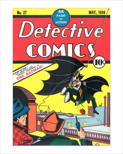 Batman First Appearance Cover - Poster Print | eBay