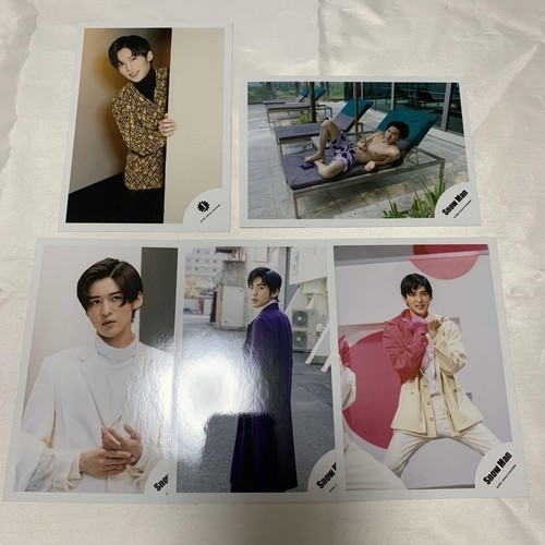 SNOWMAN MEGURO REN OFFICIAL PHOTO 5-PIECE SET | eBay