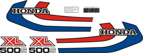Honda XL500S Decal Kit | eBay