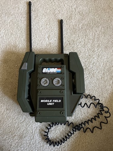 Vintage 1984 G.I. Joe Mobile Field Unit Walkie Talkie 2-Way Radio Toy ...