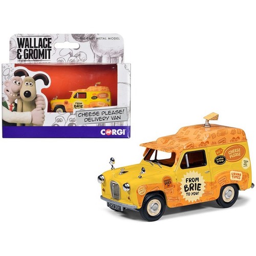 Corgi Wallace & Gromit Austin A35 Van 1/43 Scale Yellow | eBay