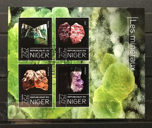 Niger - Minerals / Nature - M/S - Timbres - stamps - CTO - R | eBay