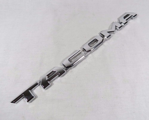 16-25 Toyota Tacoma Emblem Front Door Chrome Badge Nameplate Sign ...