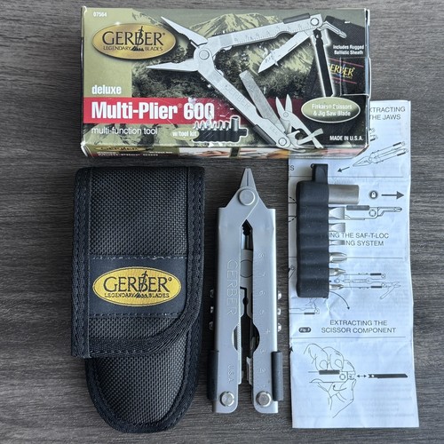 Special edition Gerber MP600 Deluxe Multi-Plier w/sheath and Tool Kit ...