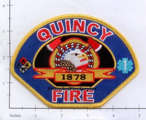 California - Quincy CA Fire Dept Patch | eBay