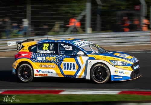 BTCC #32 Daniel Rowbottom Ford Fiesta ST Brands Hatch 2024 A3 Print ...