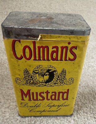 Mustard Tin for sale | eBay