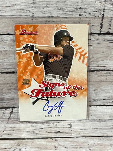 2004 Bowman Signs of the Future #CS Corey Shafer AUTOGRAPH | eBay