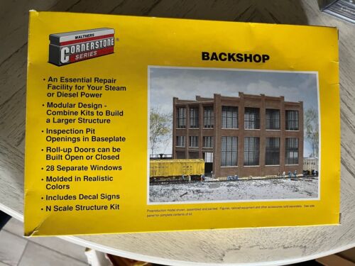 N Scale Cornerstone Back Shop Kit | eBay