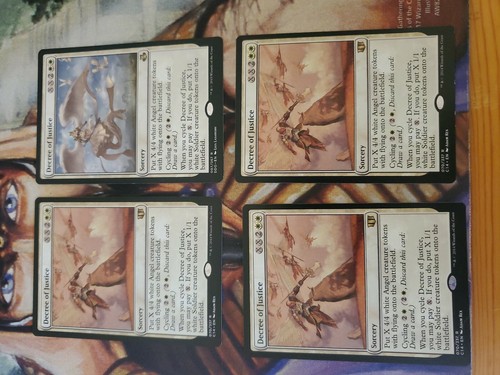 Decree of Justice × 4 NM - LP MIXED SETS mtg | eBay