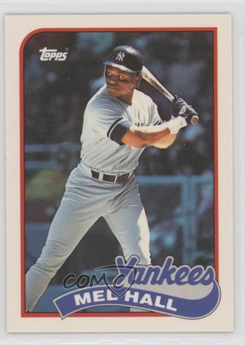 1989 Topps Traded Box Set Mel Hall #44T | eBay