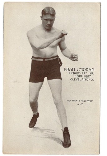 ~FRANK MORAN 1920's Boxing RPP Postcard VERY NICE CONDITION~ | eBay