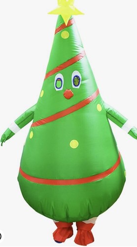 Inflatable Christmas Tree Costume Ebay