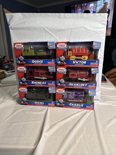 Thomas and Friends Trackmaster NEW IN BOXES. HIT/FISHER-PRICE SET OF 6 ...