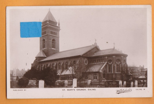 London- St.Mary's Church, Ealing. Postcard | eBay UK