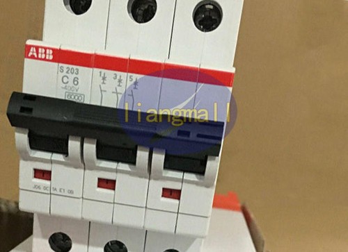 1PC New ABB S203-C6 3P 6A circuit breakers | eBay