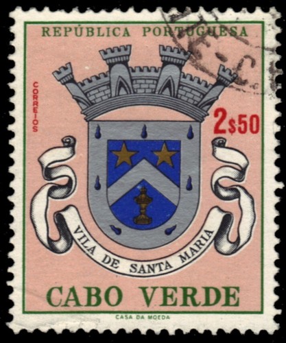 CAPE VERDE 314 - Municipal Coat of Arms "Santa Maria" (pa57652) | eBay