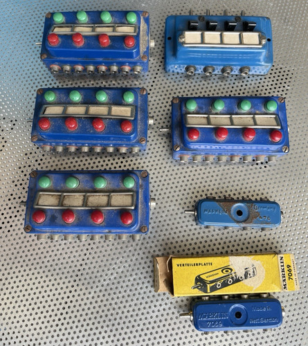 Marklin Vintage Control Panels - Lot includes 7072 475/6 476/4 7069 | eBay
