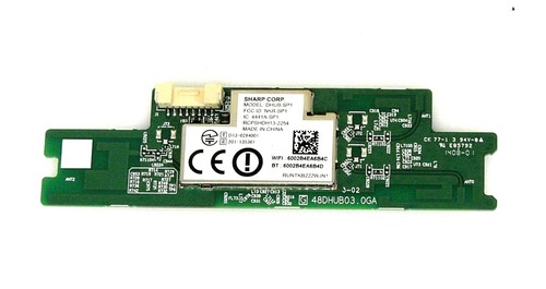 Sharp LC-60EQ10U Wi-Fi Module Board DHUB-SP1 , 48DHUB03.0GA | eBay