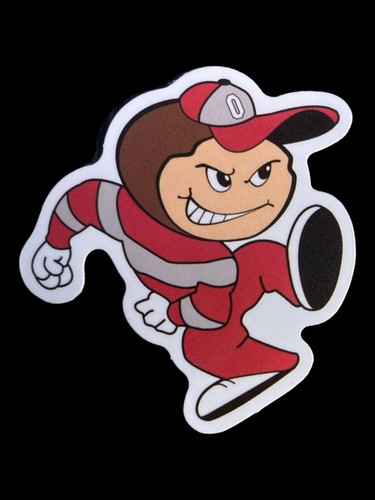 Ohio State Buckeyes Brutus Sticker Decal 2.25”x2” College Football | eBay
