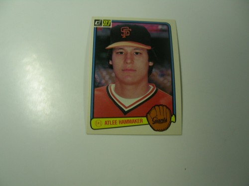 Atlee Hammaker 1983 Donruss card #298 | eBay