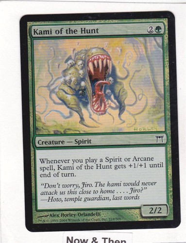 MTG: Champions of Kamigawa: Foil: Kami of the Hunt | eBay