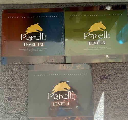 Parelli Natural Horsemanship Levels 1-2, 3 & 4 (2009) 10 DVDs (preowned ...