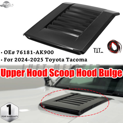 For 2024 2025 Toyota Tacoma 76181-AK900 Upper Hood Scoop Hood Bulge ...