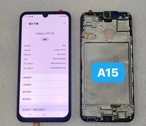 LCD Display Touch Screen Digitizer With Frame For Samsung Galaxy A15 ...