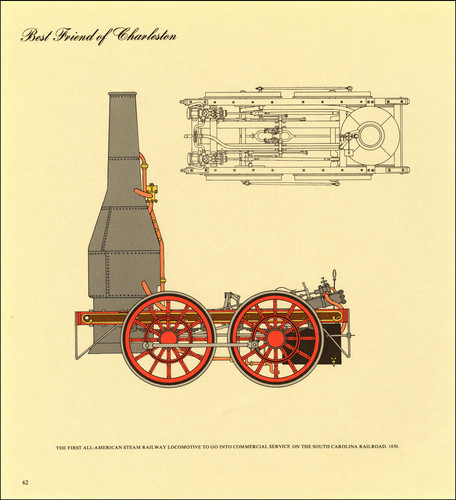 1973 Vintage Print Best Friend of Charleston Locomotive Steam Train ...