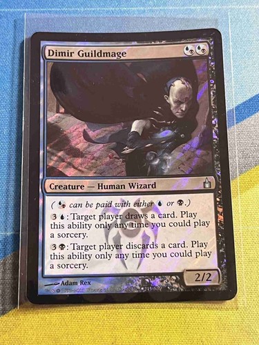 Magic the Gathering MTG Ravnica Launch Promo DIMIR GUILDMAGE Foil | eBay