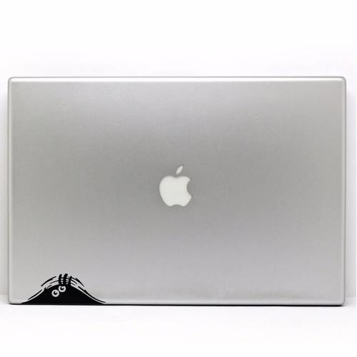 Set of 2- Hiding Monster Undercover Vinyl Decal Apple Mac Air Pro ...