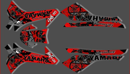 Yamaha Zuma 125 BWS 125 YW125 Graphics Decals Stickers Kits For 2009 ...