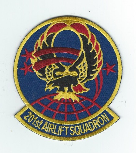 201st AIRLIFT SQUADRON (THEIR LATEST) patch | eBay