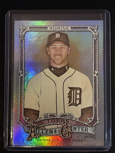 🔥Andrew Romine 2025 Topps Allen & Ginter #290 Silver Portrait Tigers | eBay