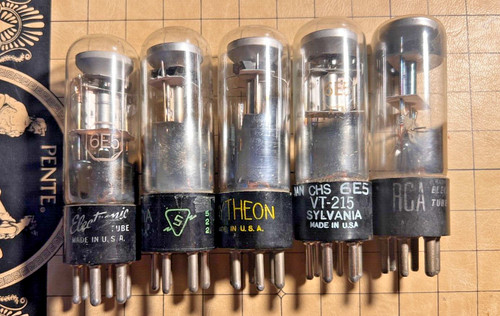 Five 6U5 All Bright Tested on Hickok 752A - Various Brands | eBay