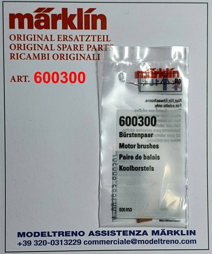 MARKLIN 60030 600300 COPPIA SPAZZOLE - BÜRSTENPAAR | eBay