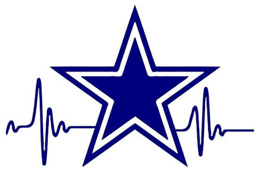 Dallas Cowboys Star Sticker Vinyl Decal Champions NFL Football Car FREE ...